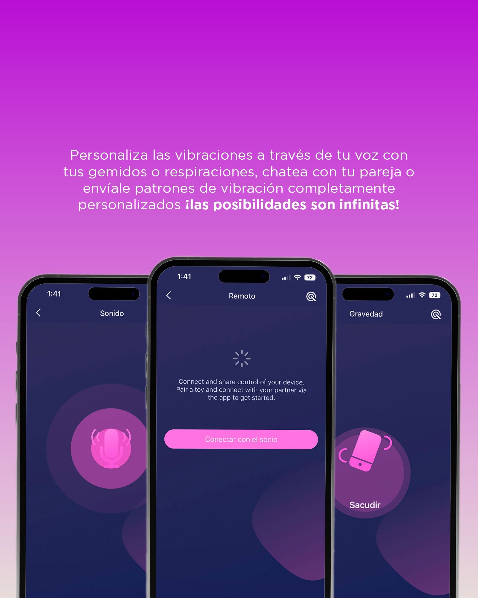 Vibrador interno con app a distancia | NOVA – meibi
